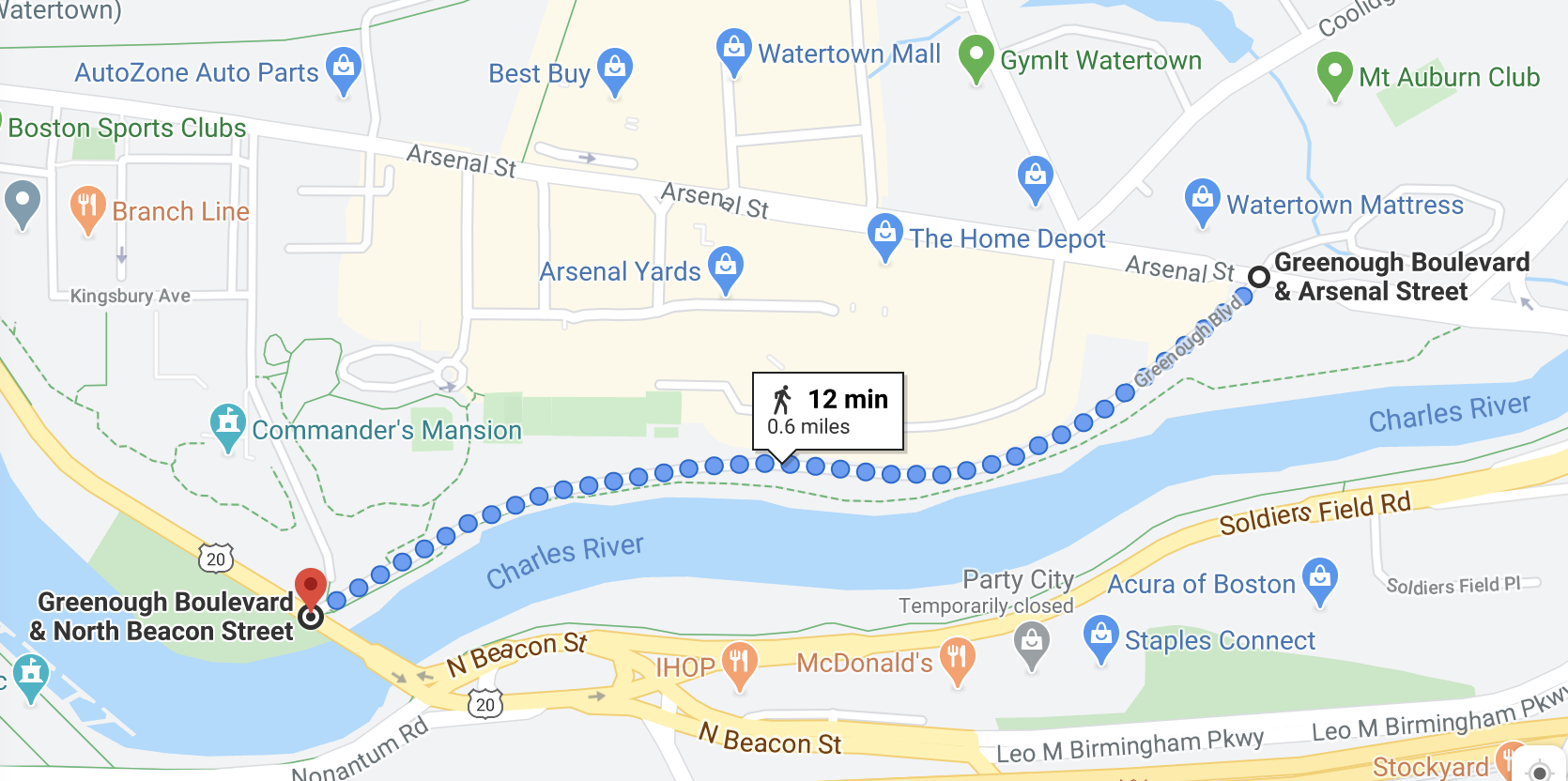 State Closes Part of Greenough Blvd. to Traffic So it Can be Used by ...