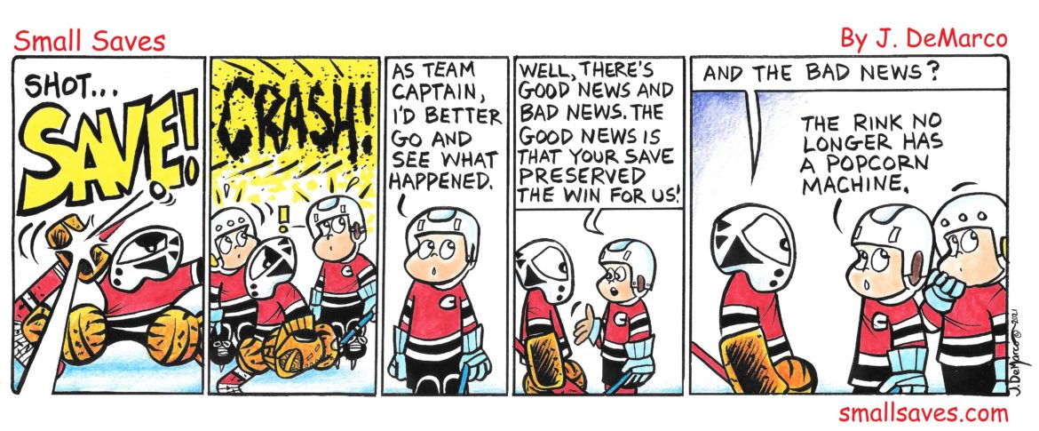 Small Saves Cartoon: Good News and Bad News | Watertown News