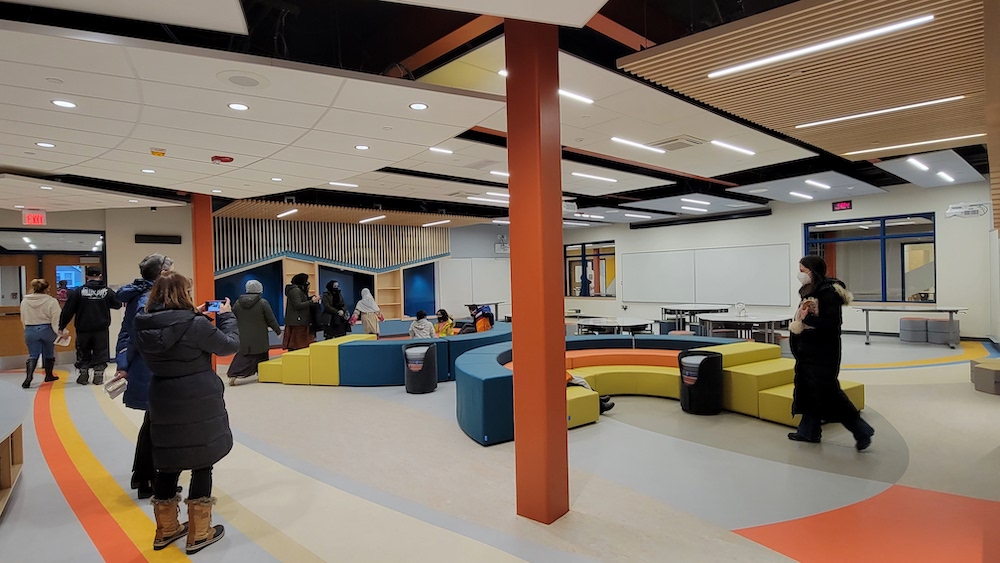 See Photos from the Opening of the New Hosmer School & Rededication ...