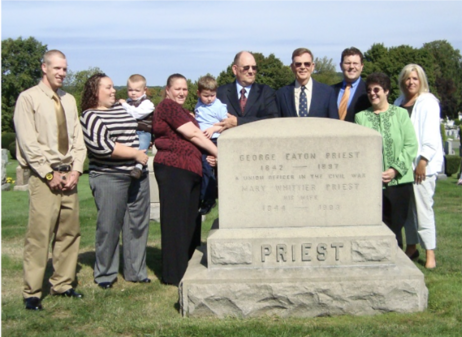 Our History: Rededication of Gravesite of Lt. George Eaton Priest ...