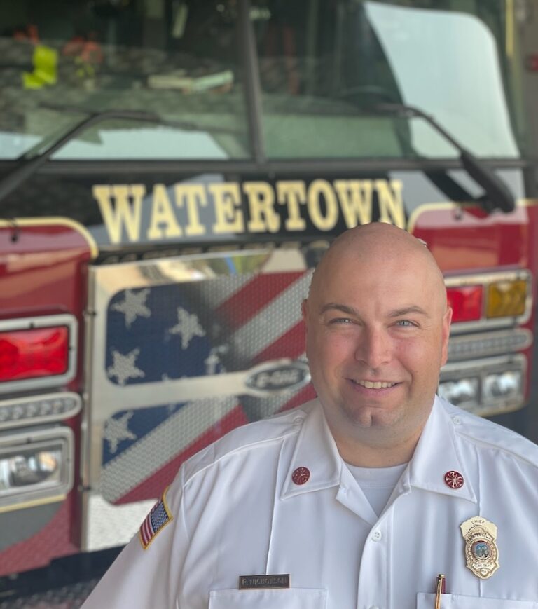 Nicholson Fulfills Promise in Becoming Watertown’s Fire Chief, Has ...