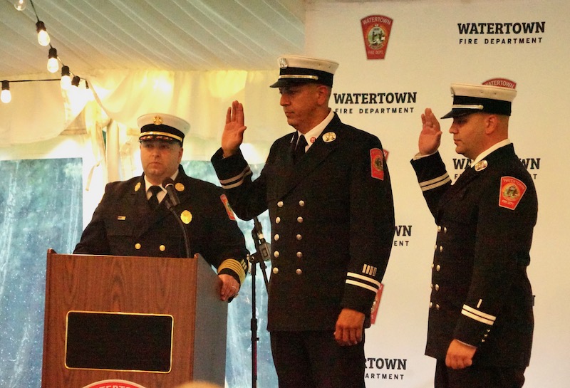 Watertown’s Fire Chief Thanks Family, Fellow Firefighters During ...