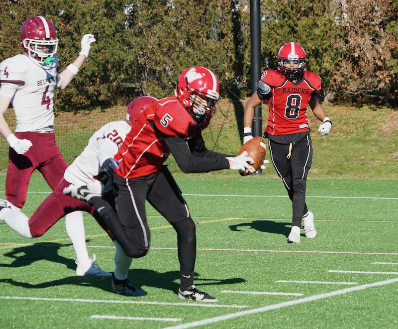 Belmont Rolls Over Raiders in 101st Annual Thanksgiving Game ...