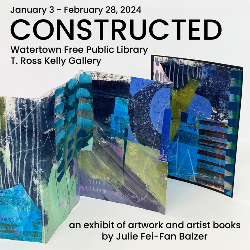 Watertown Artist Shares Artwork & Artist Books at Library Exhibit ...