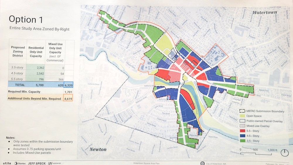 Options for Watertown Square Redesign Refined and Presented to the ...