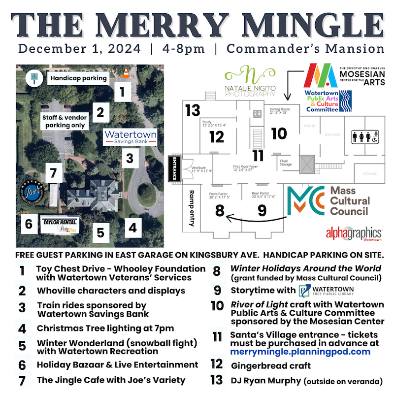 See the Merry Mingle Activities List and Map, This Weekend at the ...