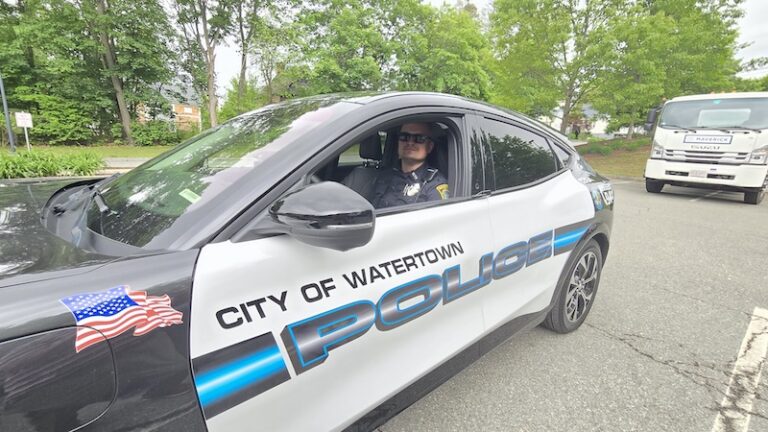 Watertown’s First Police Officer of the Month Driving the WPD’s First ...